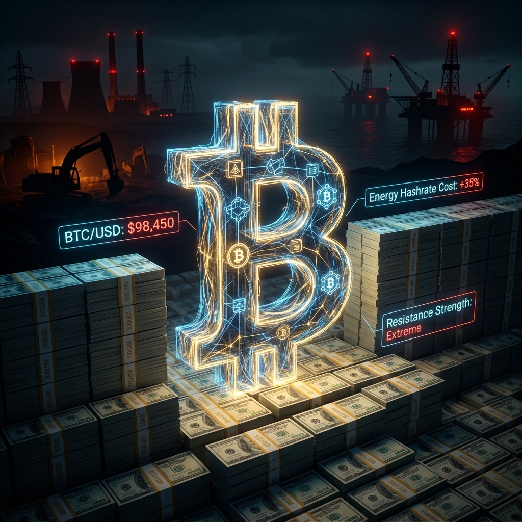 The $100k Bitcoin Resistance: How the 2026 Energy Crisis is Stalling ...